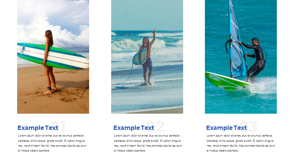 Surfing PowerPoint Design ideas
