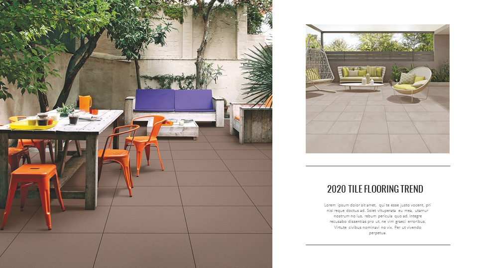 Tile Design PPT Background