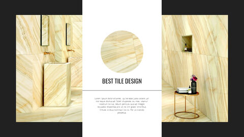 Tile Design PPT Background