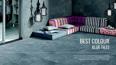 Tile Design PPT Background