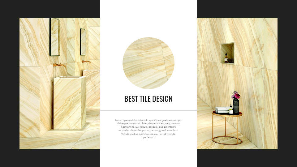 Tile Design Simple Slides Design