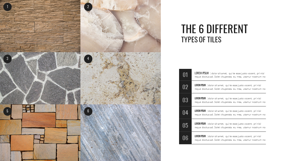 Tile Design Simple Slides Design