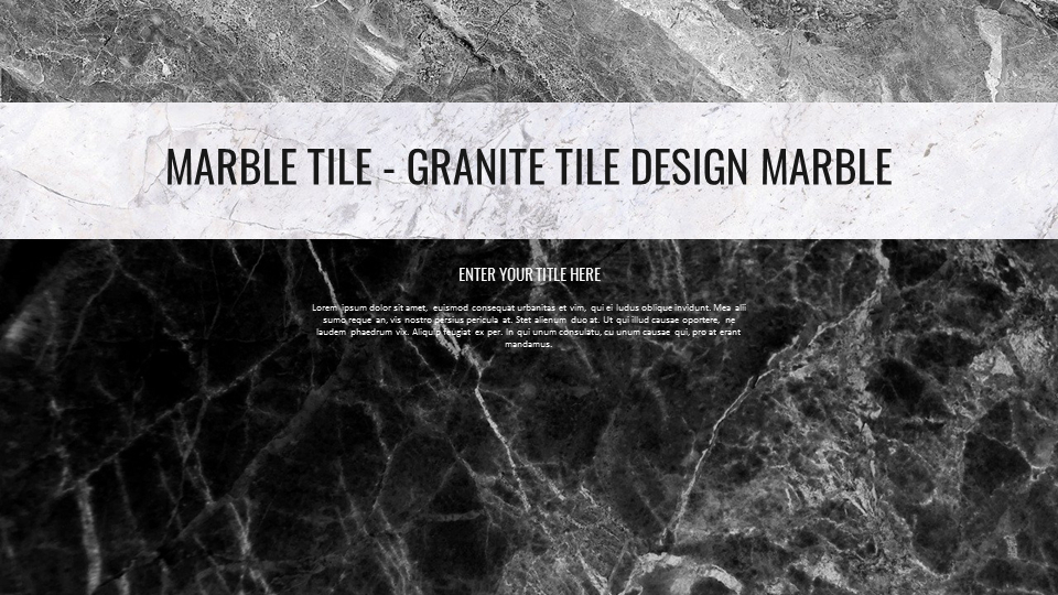Tile Design Simple Slides Design