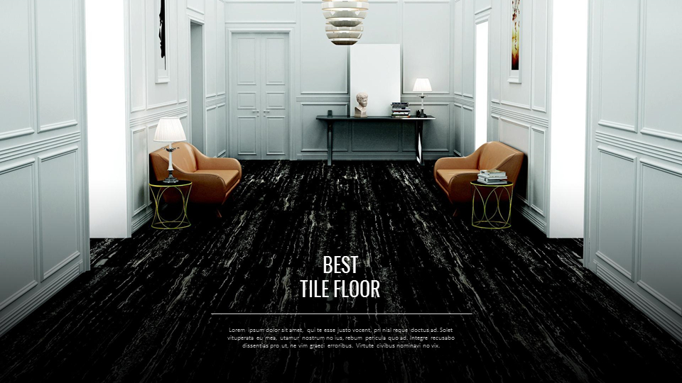 Tile Design Simple Slides Design