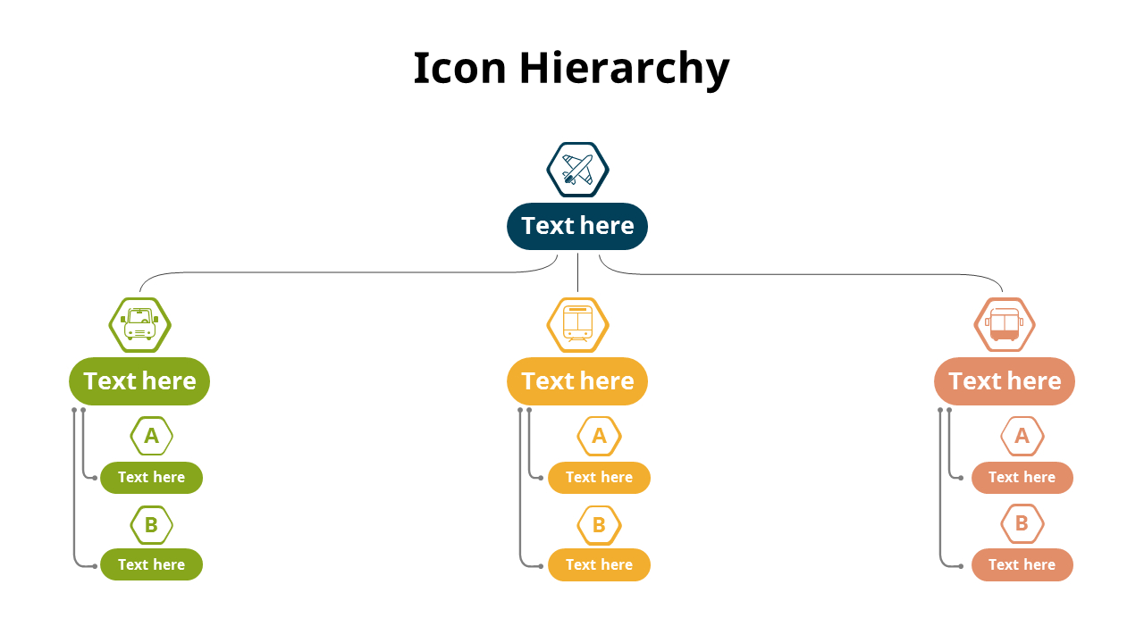 Icon Hierarchy Chart