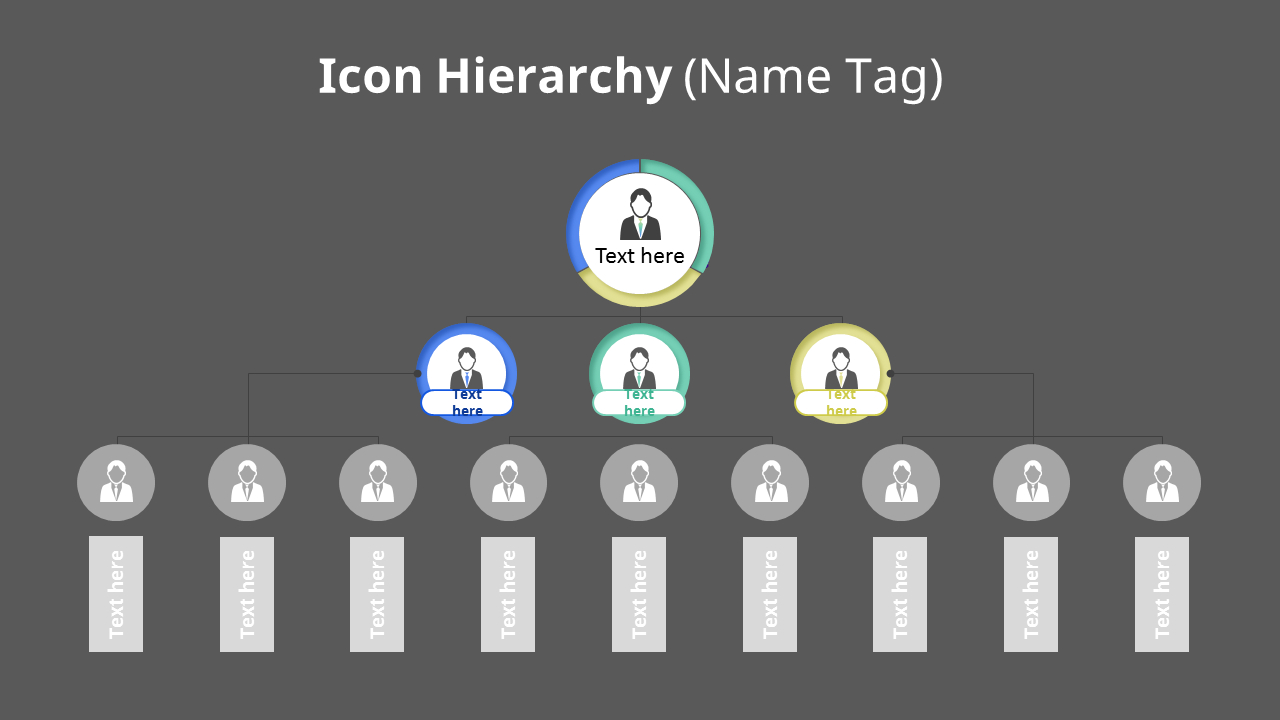 Icon Hierarchy Chart