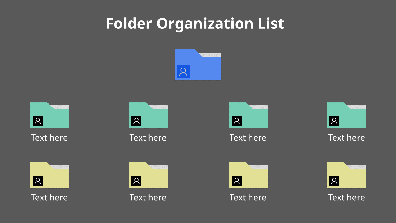 Icon Hierarchy Chart