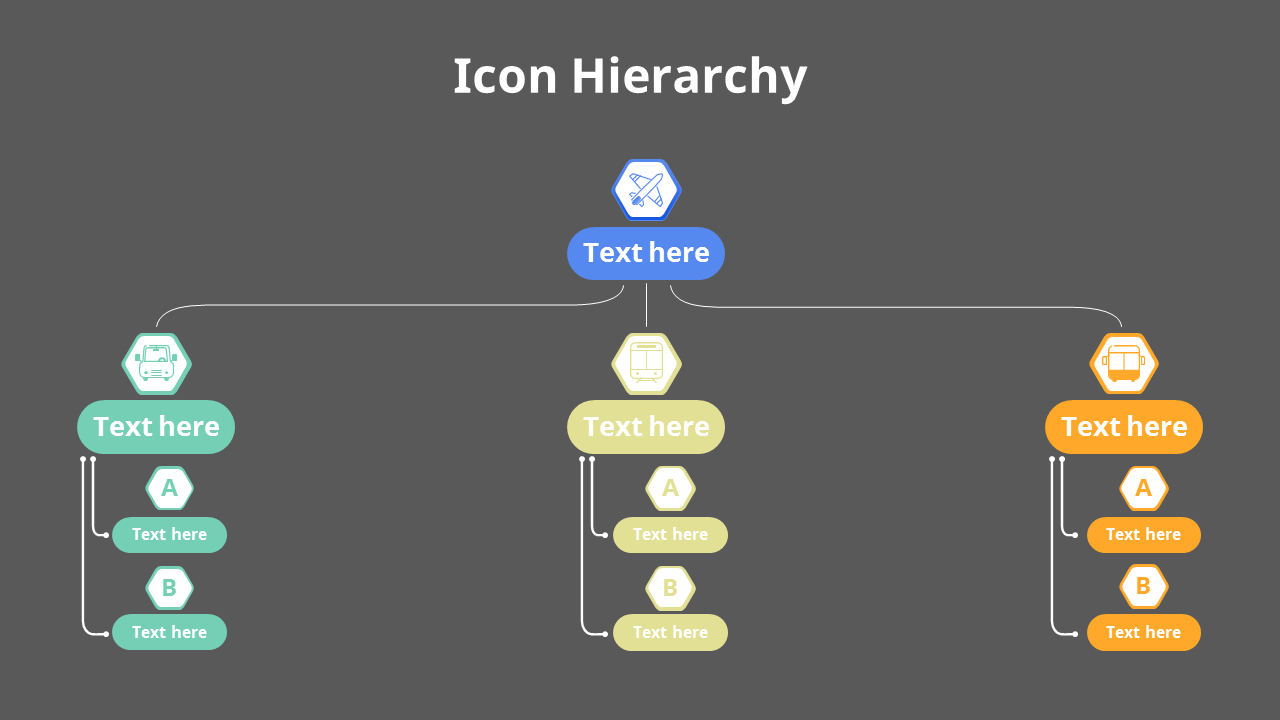Icon Hierarchy Chart