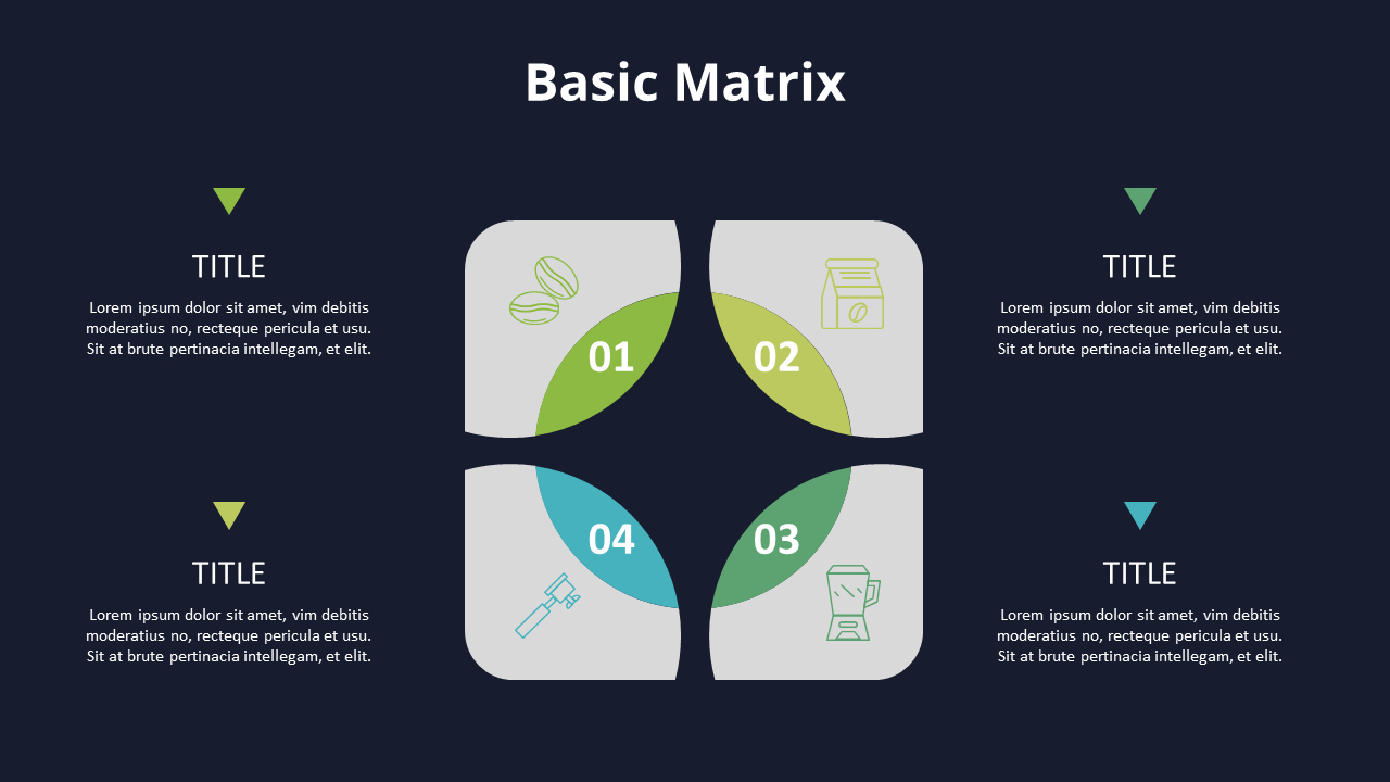 Pinwheel Basic Matrix Diagram