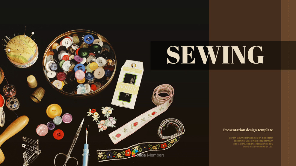 All About The Sew Slide Presentation