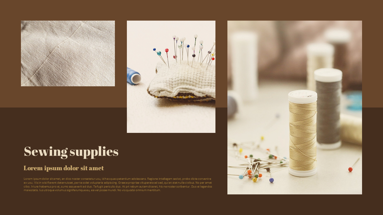 All About The Sew Slide Presentation