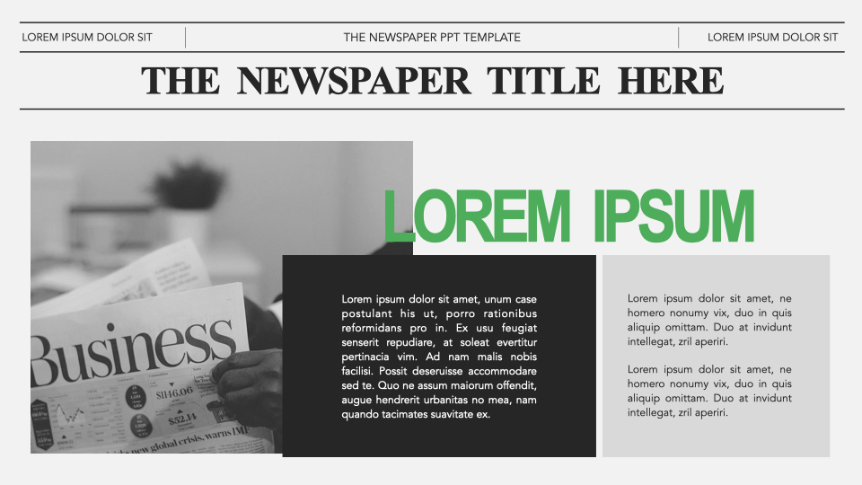 Newspaper Keynote for Microsoft