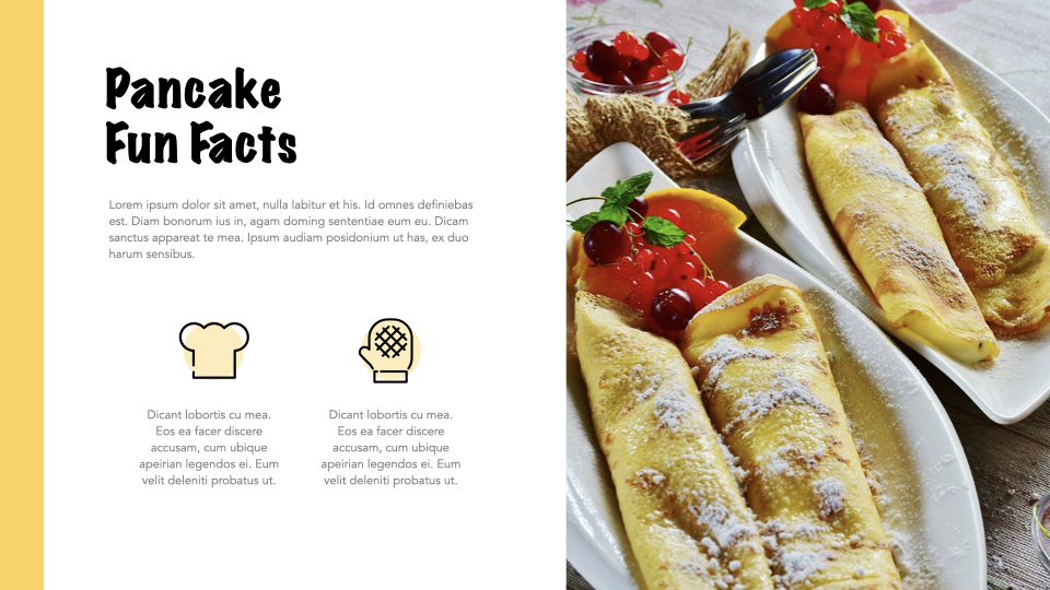 Pancake day Keynote Presentation Template