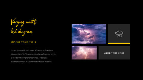 thunderstorm Presentation Design