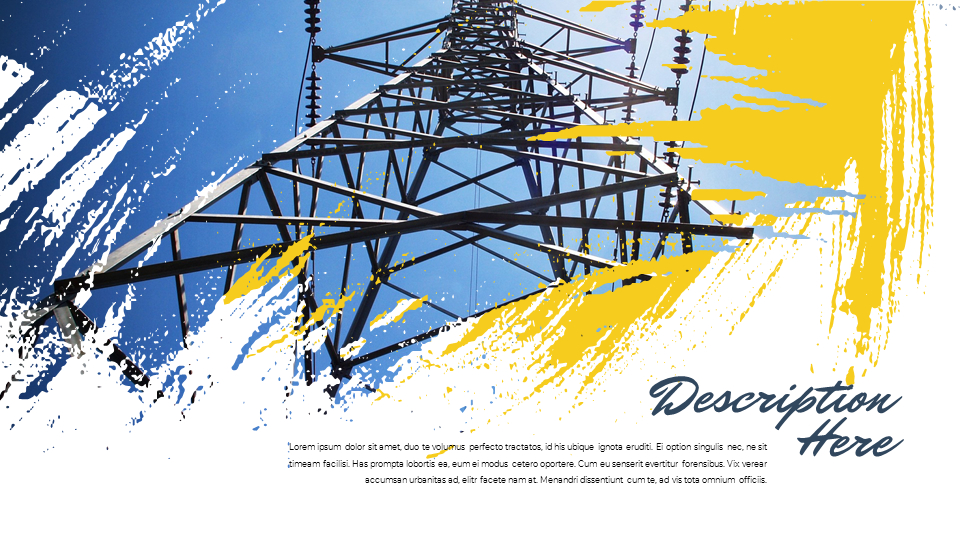 Electrical Backgrounds Powerpoint