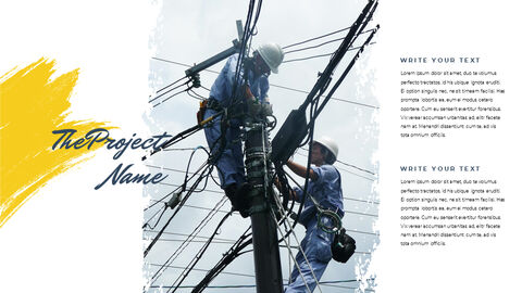 Electrical work Templates PPT