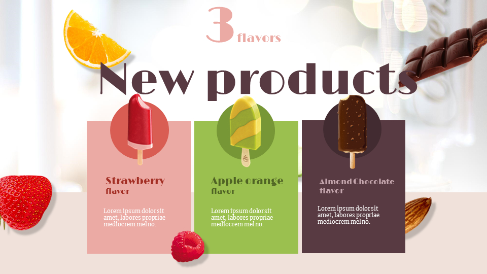 Helado Presentación de diapositivas de Google