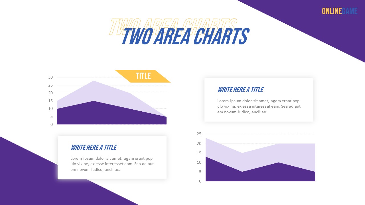 Online Game Background PowerPoint