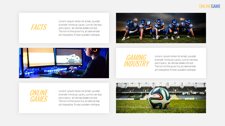 Online Game Easy Slides Design|IT|Google