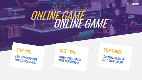 Online Game Easy Slides Design|IT|Google