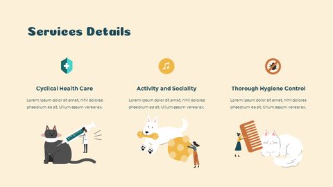 Premium Pet Care Service Marketing Presentation PPT