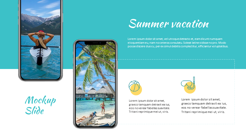 Summer Vacation Google Slides for mac|Travel