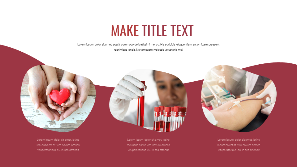 Blood Donation Google Slides for mac