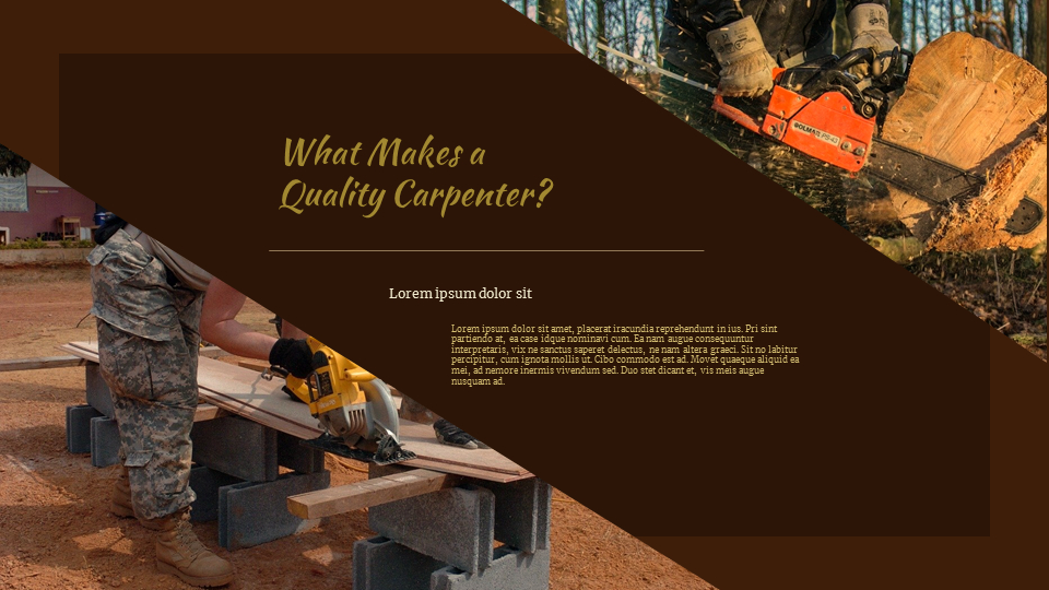 Carpenter Google Docs PowerPoint