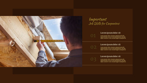 Carpenter PPT Design Templates