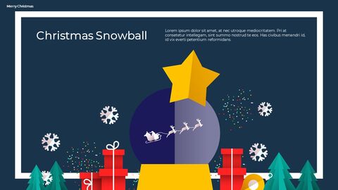 Jouet de Noël Diapositives de présentation PowerPoint