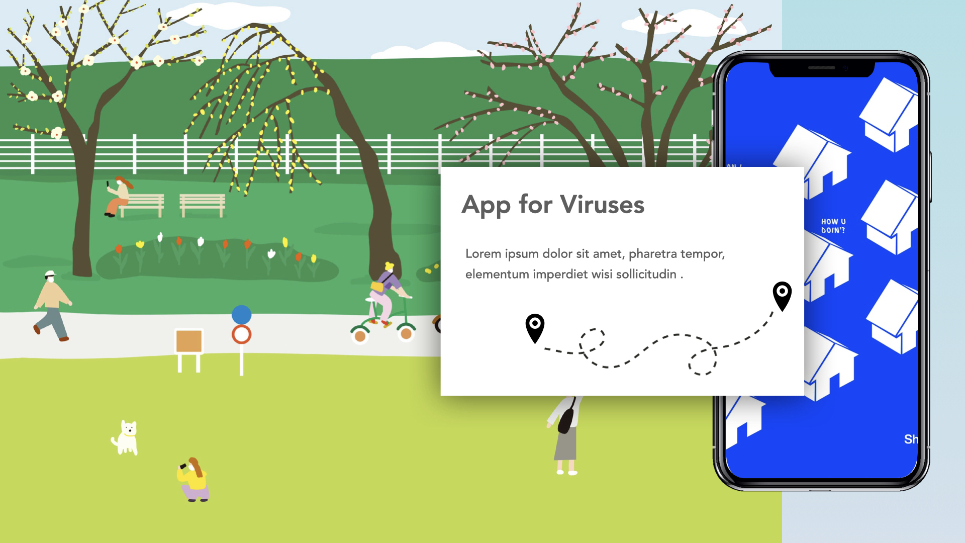 New Normal ; Social Distancing Keynote Examples
