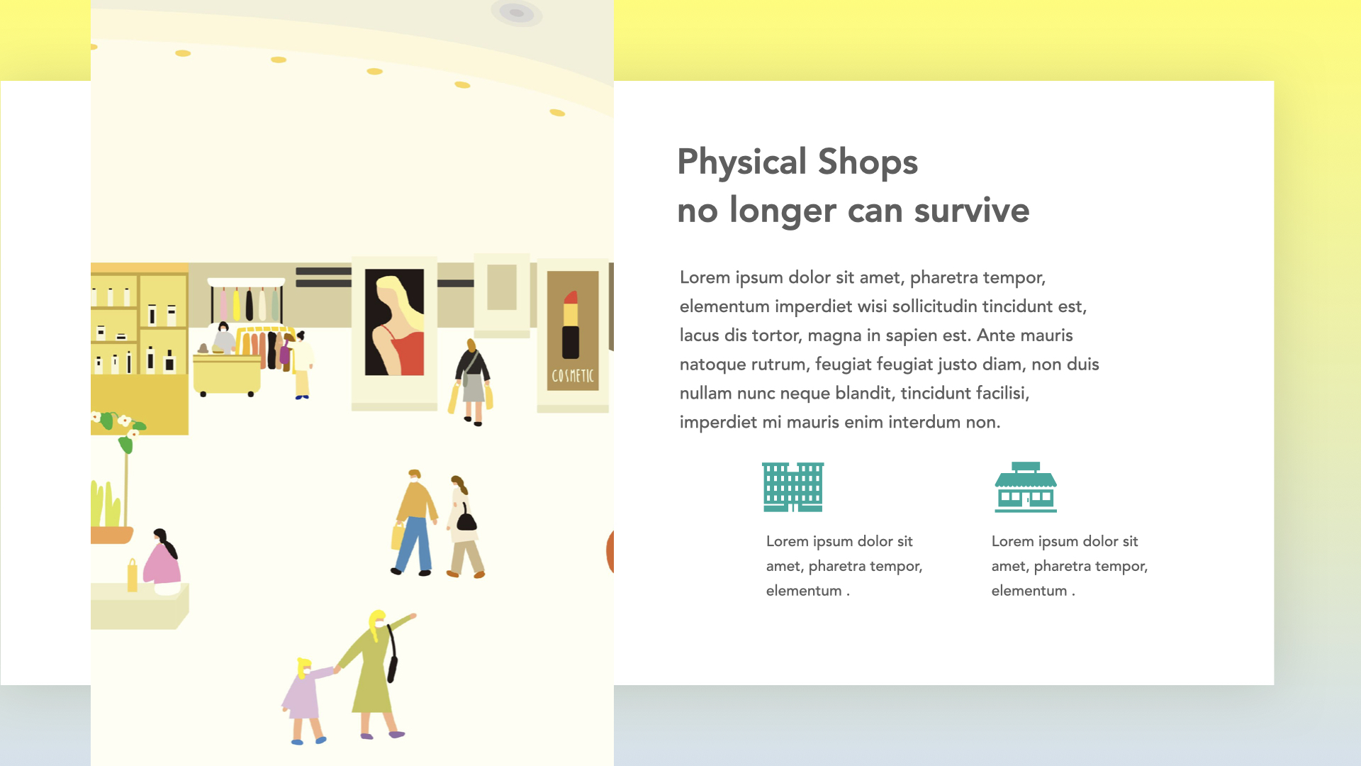 New Normal ; Social Distancing Keynote Examples