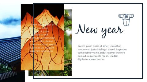 Nouvelle année Modèles PPT