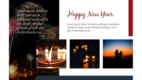 Nouvelle année Modèles PPT
