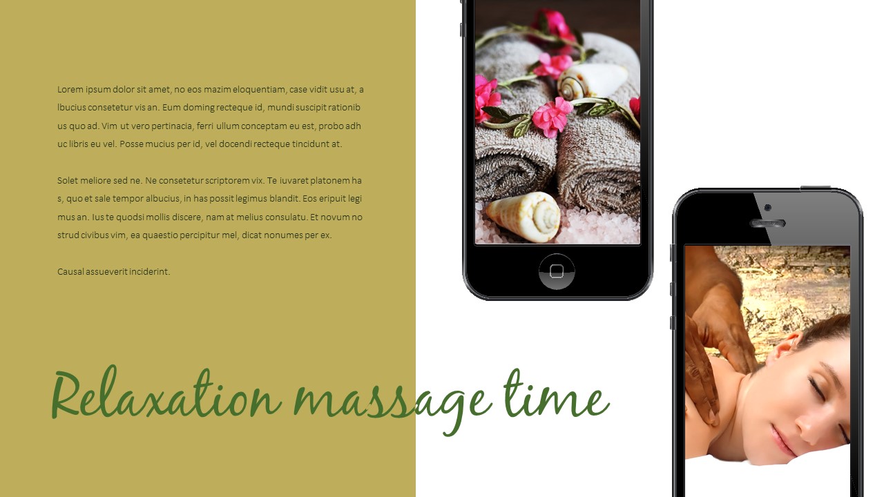 Relaxation Massage time Presentation