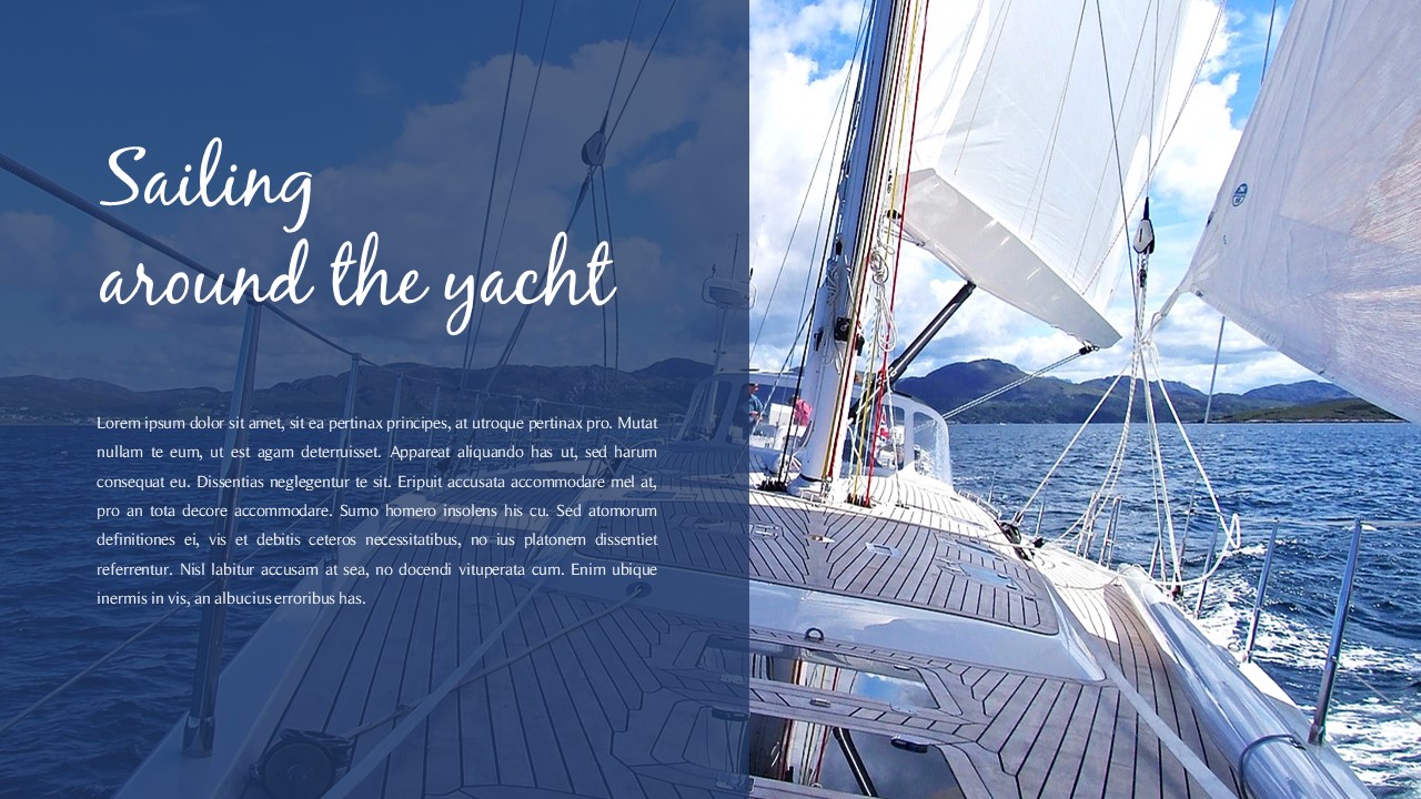 Sailing Yacht Slide Presentation