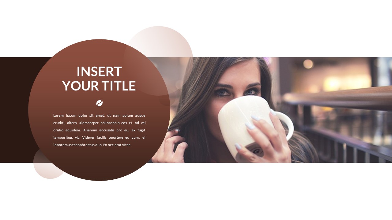 Coffee Google Slides Template Design