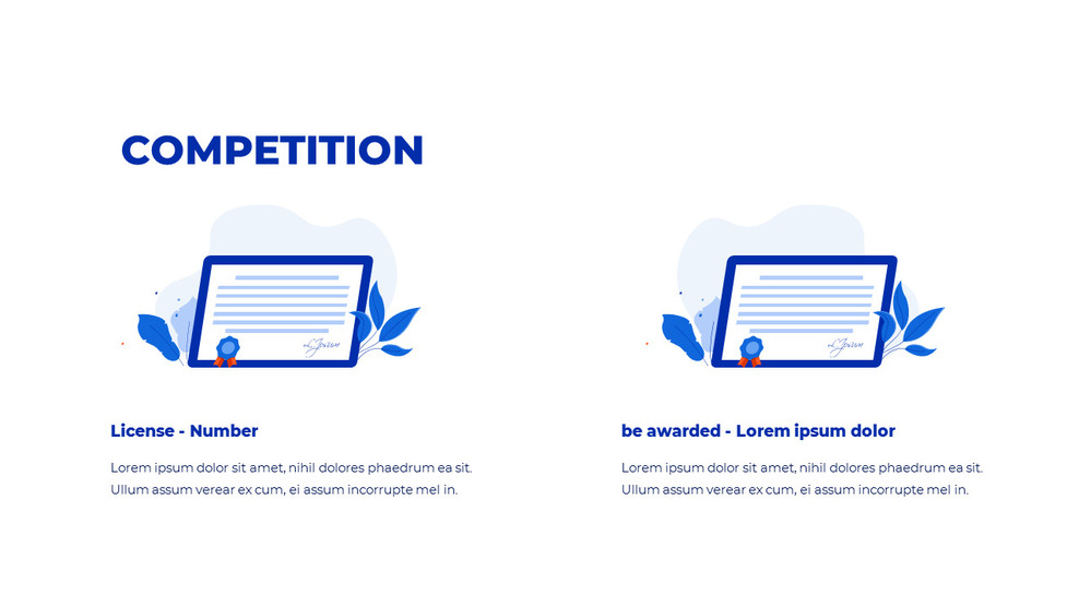 Competition Simple Deck|Competitor|Single Slides