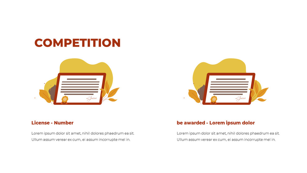 Competition Simple Deck|Competitor|Single Slides