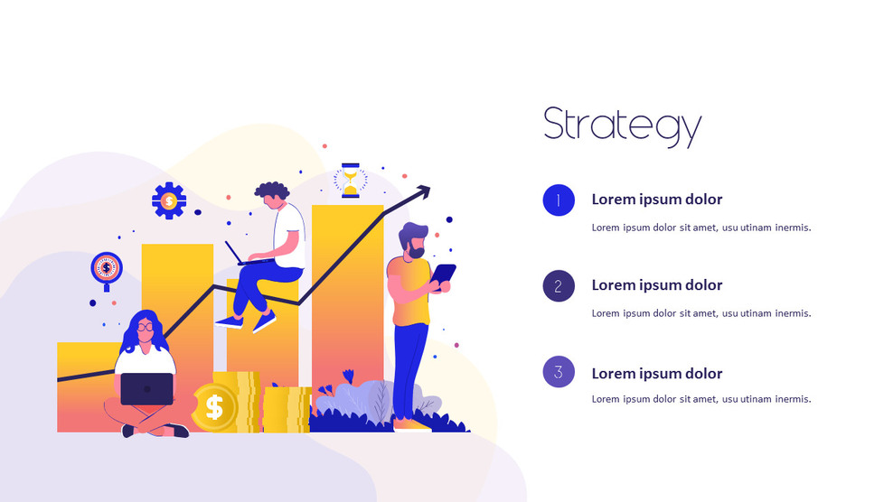 Growth strategy PPT Slide