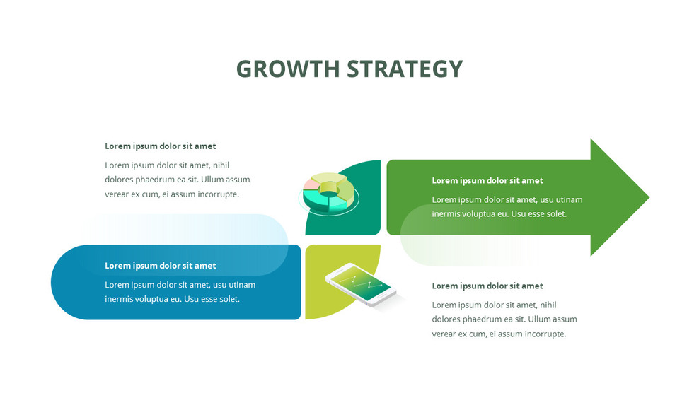 Growth strategy Template Page|Single Slides