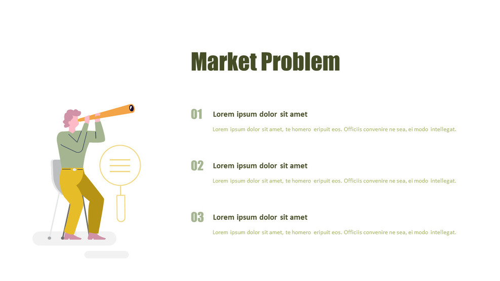 Market Problem PPT Deck|Solution|Single Slides