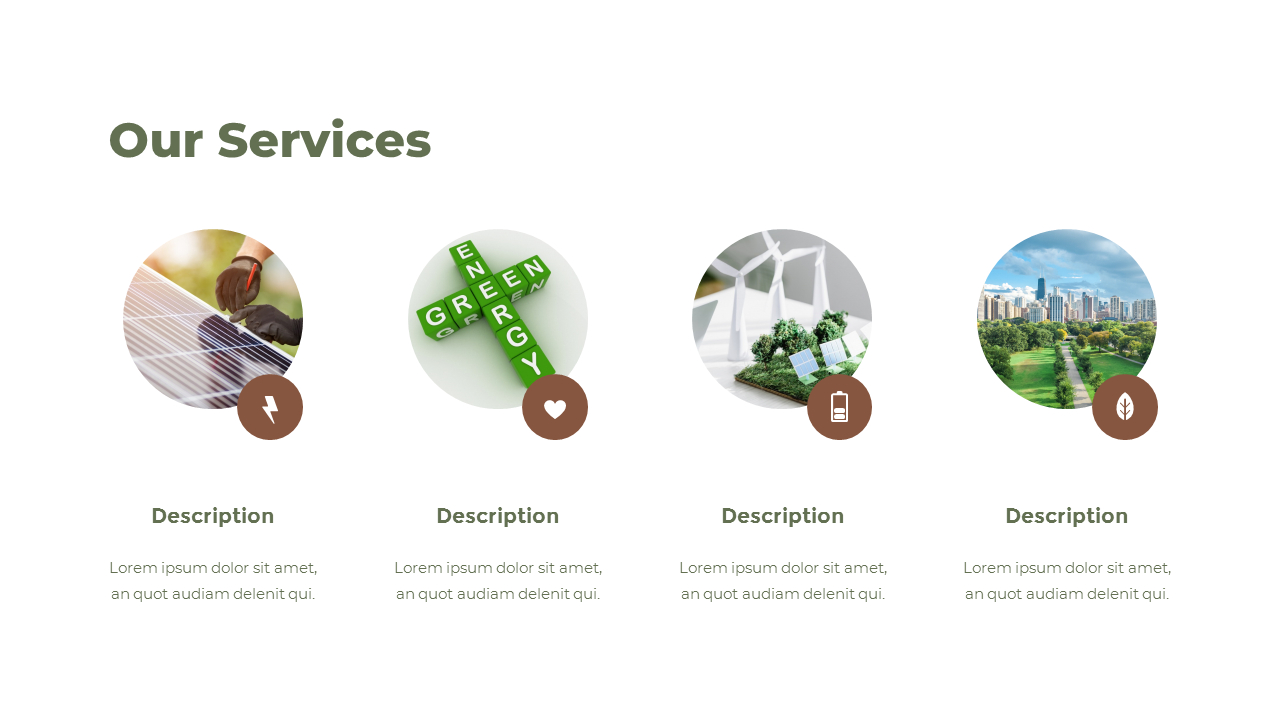 Our Service Page Template