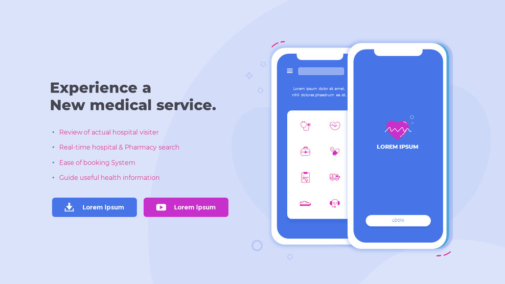 Service Introduction Page Template