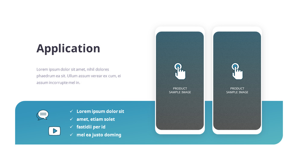Application Preview Free Slide Deck|Business Model|Single