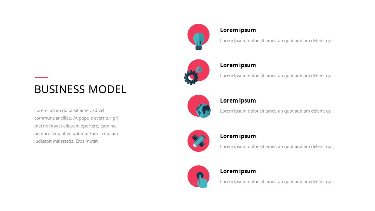 Business Model slide|Single