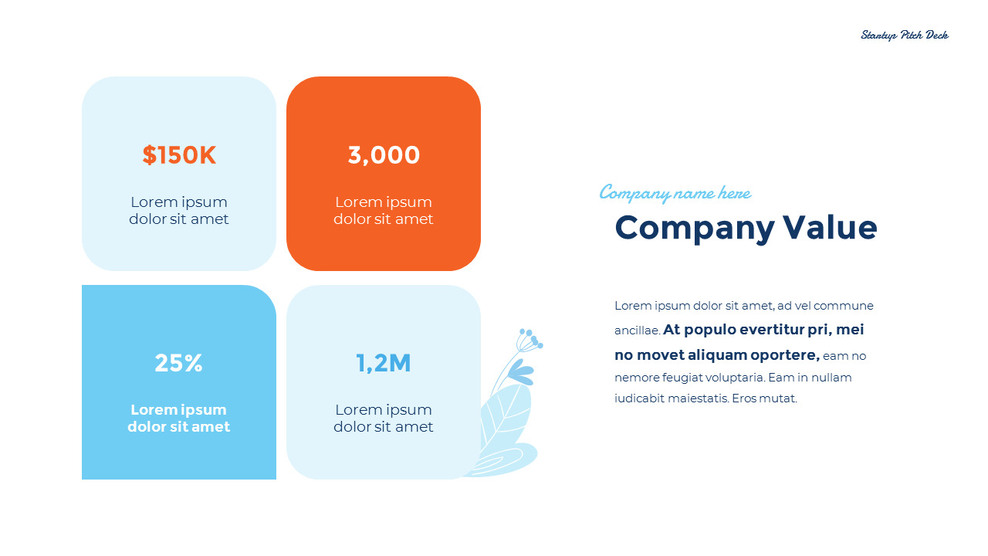 Company Value Page Template