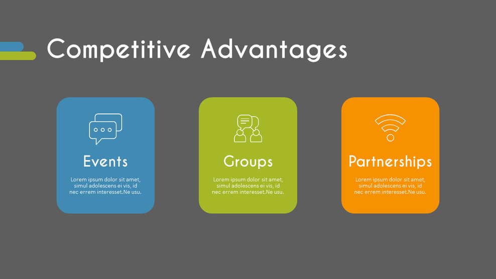 Competitive Advantages PowePoint Slide Deck