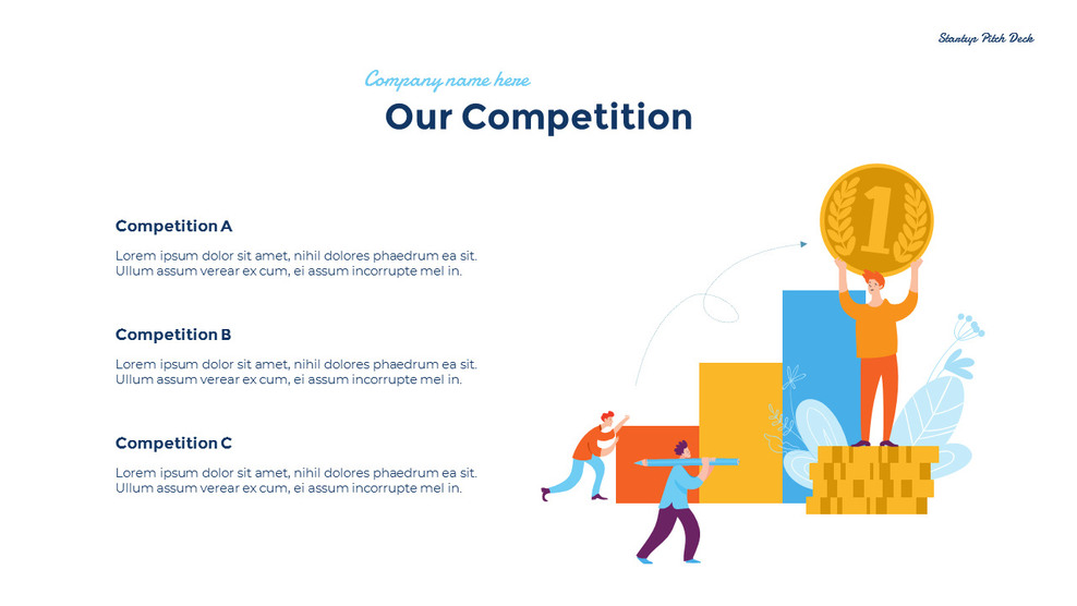 Our Competition Template|Competitor|Single Slides