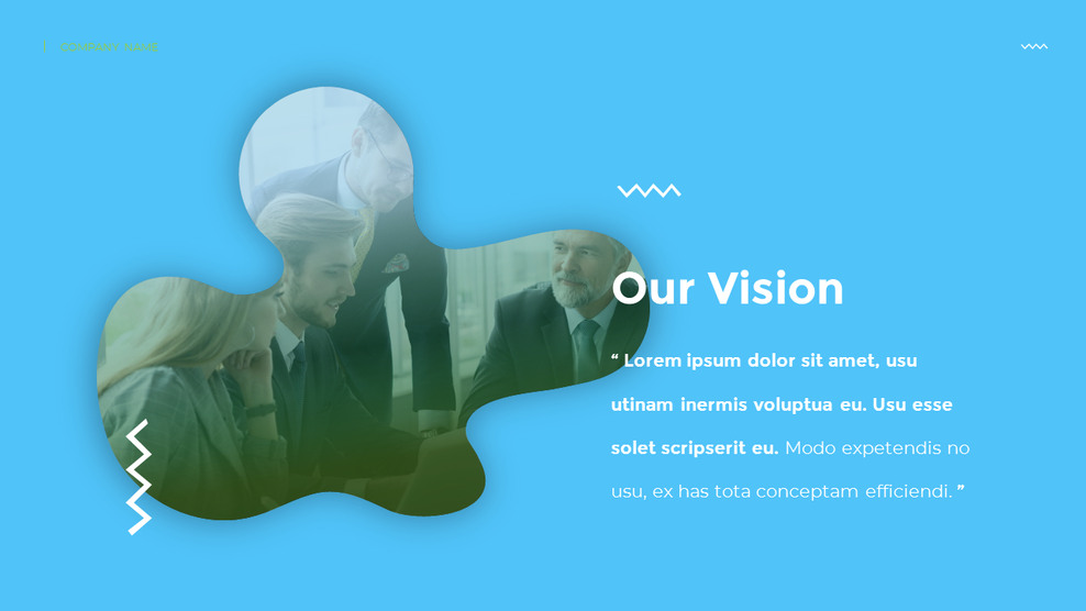 Our Vision Deck Layout|Mission|Single Slides